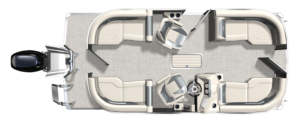 Aria Pontoon Boat Floorplans | Barletta Pontoon Boats