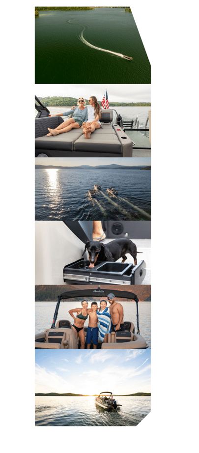 Aria Pontoon Boat Floorplans | Barletta Pontoon Boats